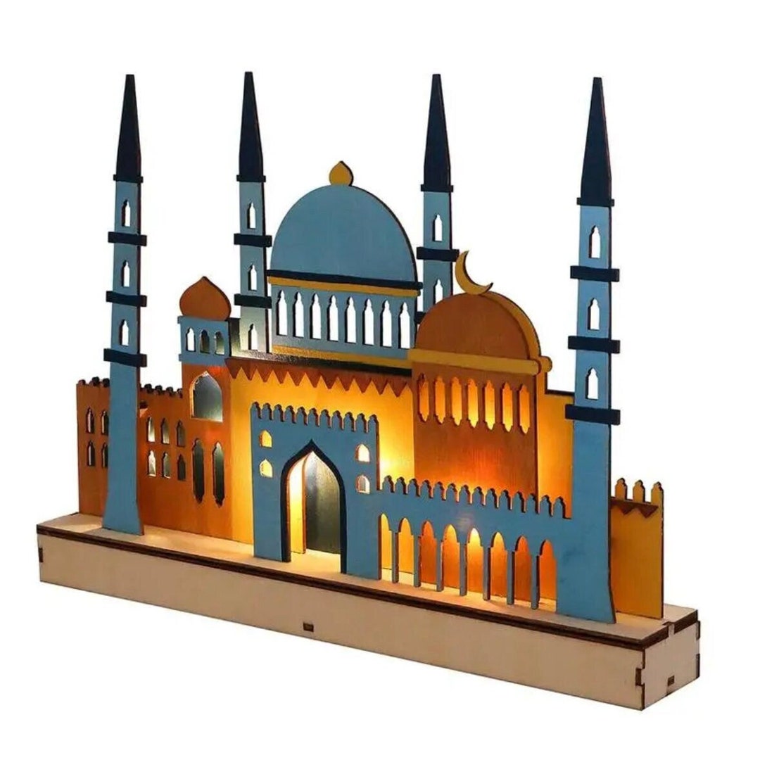 Ramadan Mosque Decoration, Ramadan Eid Home Decor, Ramadan Kids Gift ...