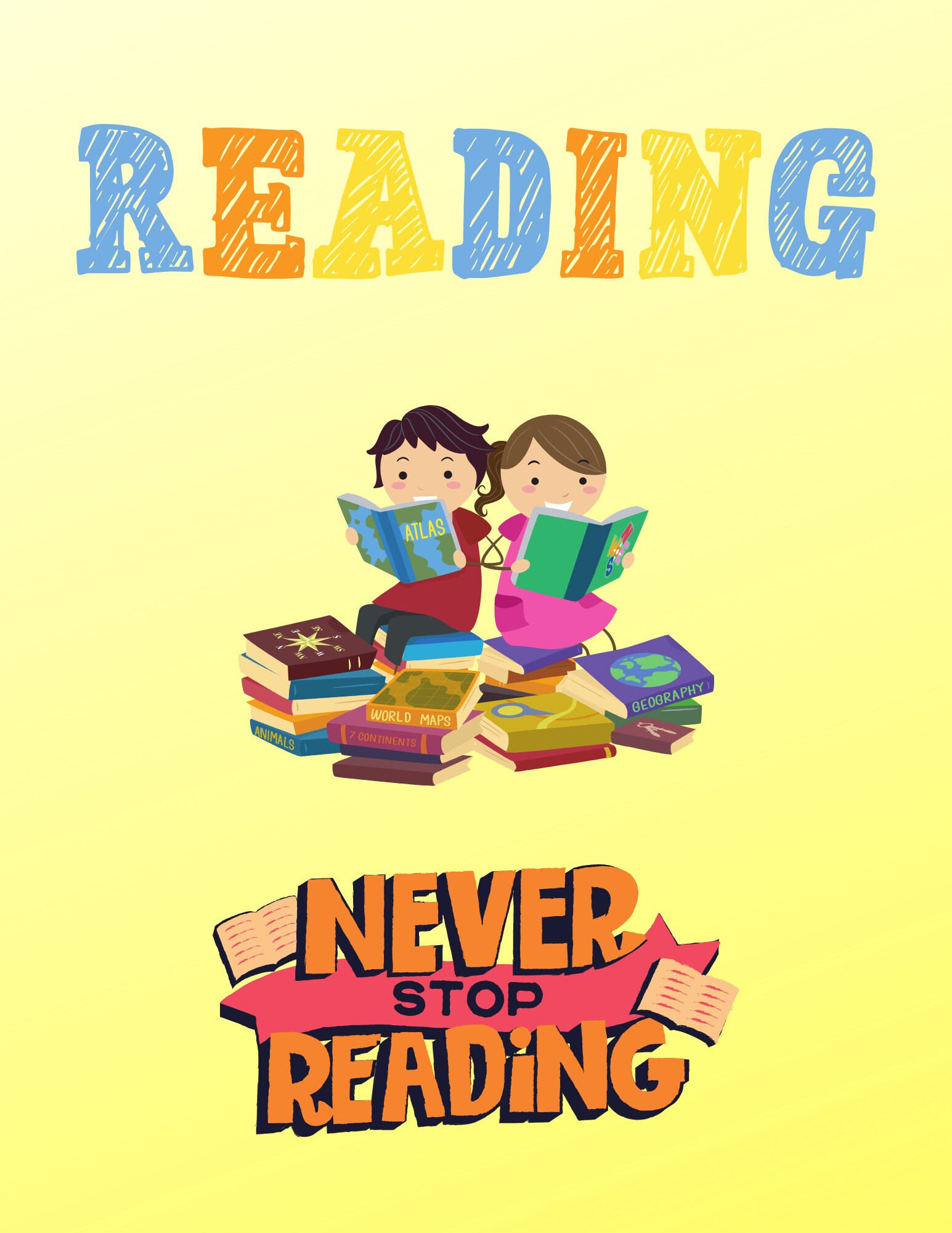 Reading Flyers/instant Download/posters/digital - Etsy