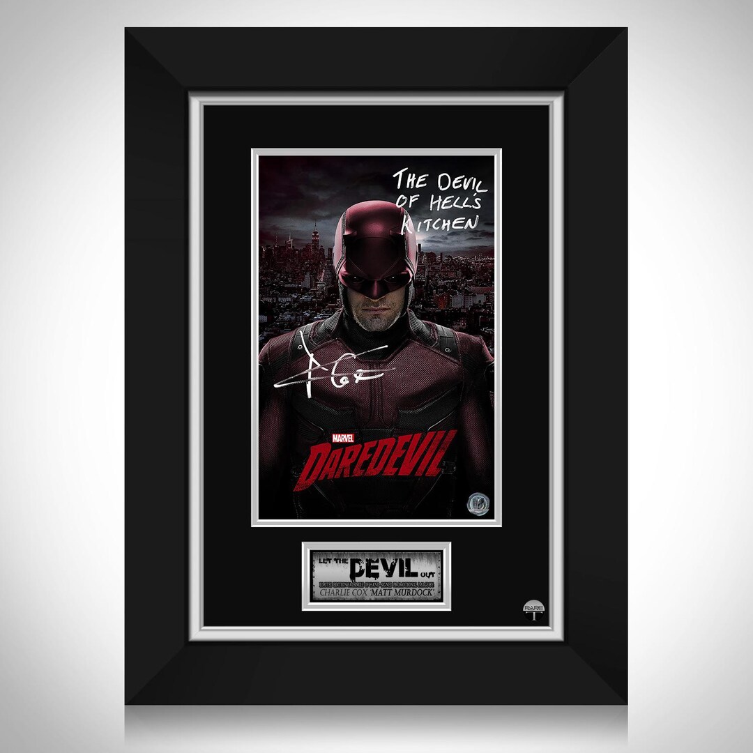 Daredevil Series Promotional Photo Limited Signature Edition Custom ...