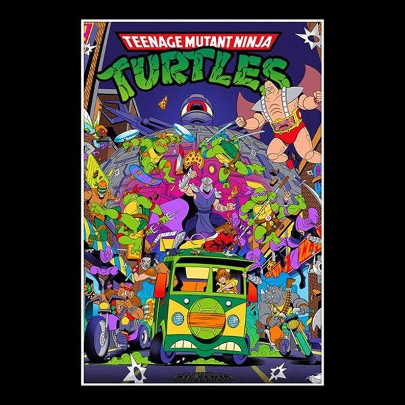 Teenage Mutant Ninja Turtles Cartoon Script Limited Signature Edition ...