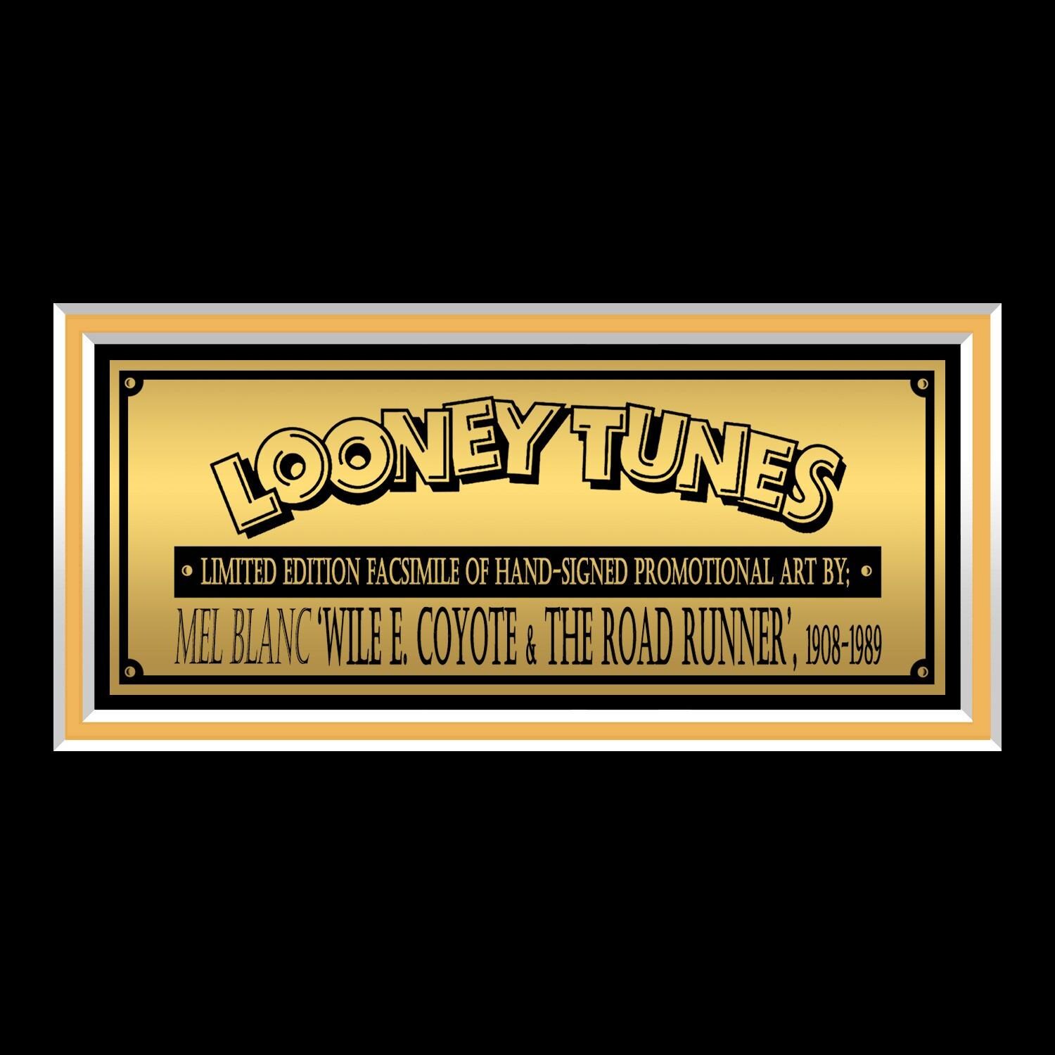 Looney Tunes Wile E. Coyote & the Road Runner Promotional Art Limited ...