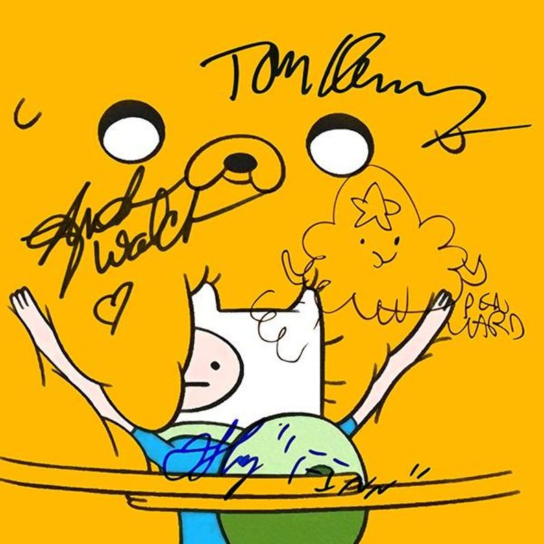 Adventure Time Pilot Script Limited Signature Edition - Etsy
