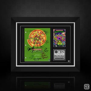 Teenage Mutant Ninja Turtles Cartoon Script Limited Signature Edition ...