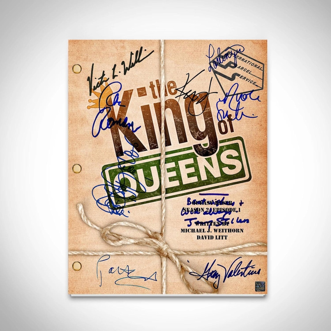 The King of Queens Transcript Limited Signature Edition - Etsy