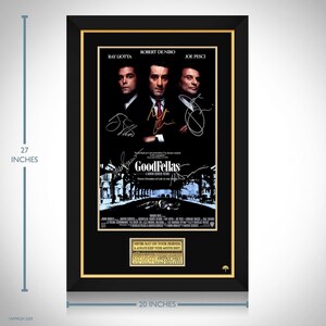 Goodfellas Movie Mini Poster Limited Signature Edition Custom Frame - Etsy