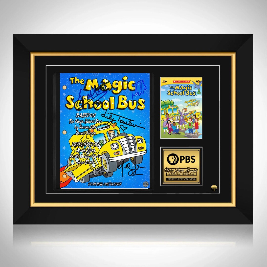 The Magic School Bus - Pilot Transcript Limited Signature Edition ...