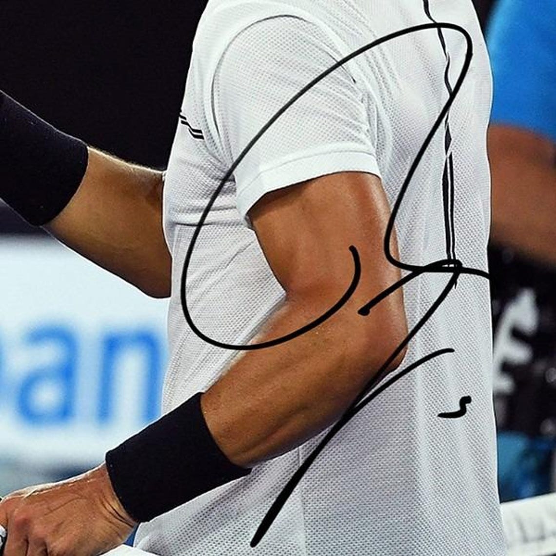 Roger Federer & Rafael Nadal Legends Photo Limited Signature Edition ...