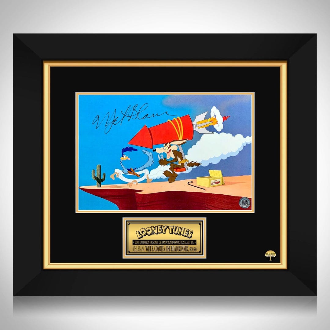 Looney Tunes Wile E. Coyote & the Road Runner Promotional Art Limited ...