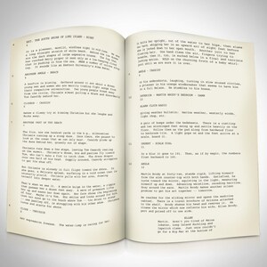 Jaws Movie Script Limited Signature Edition Custom Frame - Etsy