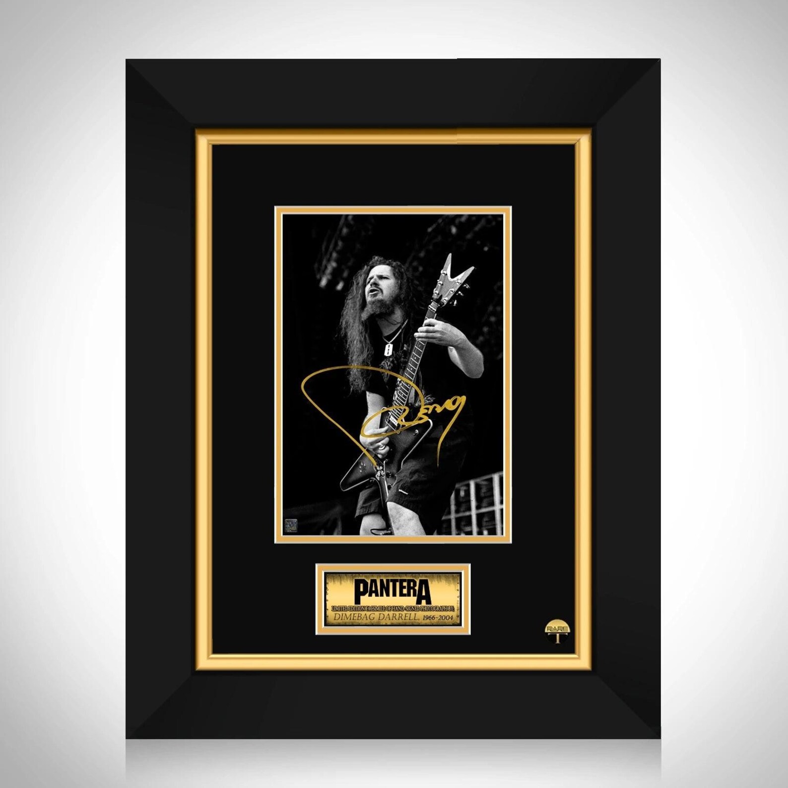 Pantera Dimebag Darrell Memorial Photo Limited Signature Edition Custom ...