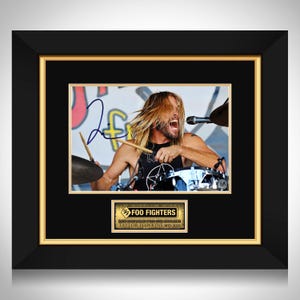 Foo Fighters Taylor Hawkins Photo Limited Signature Edition Custom ...