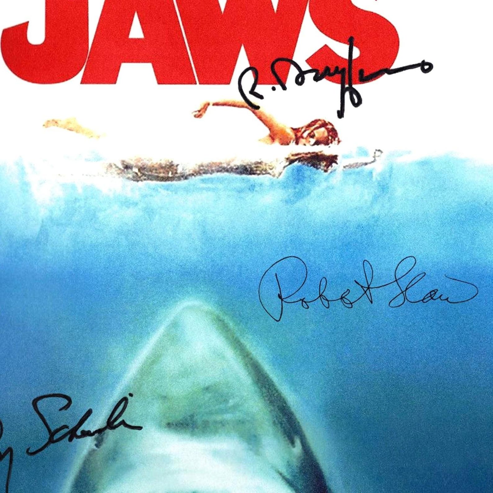 Jaws Movie Script Limited Signature Edition Custom Frame - Etsy
