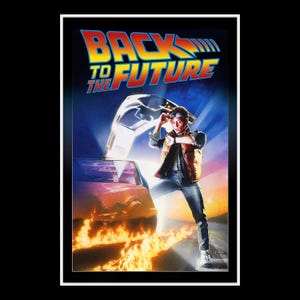 Back to the Future Script Limited Signature Edition Custom Frame - Etsy
