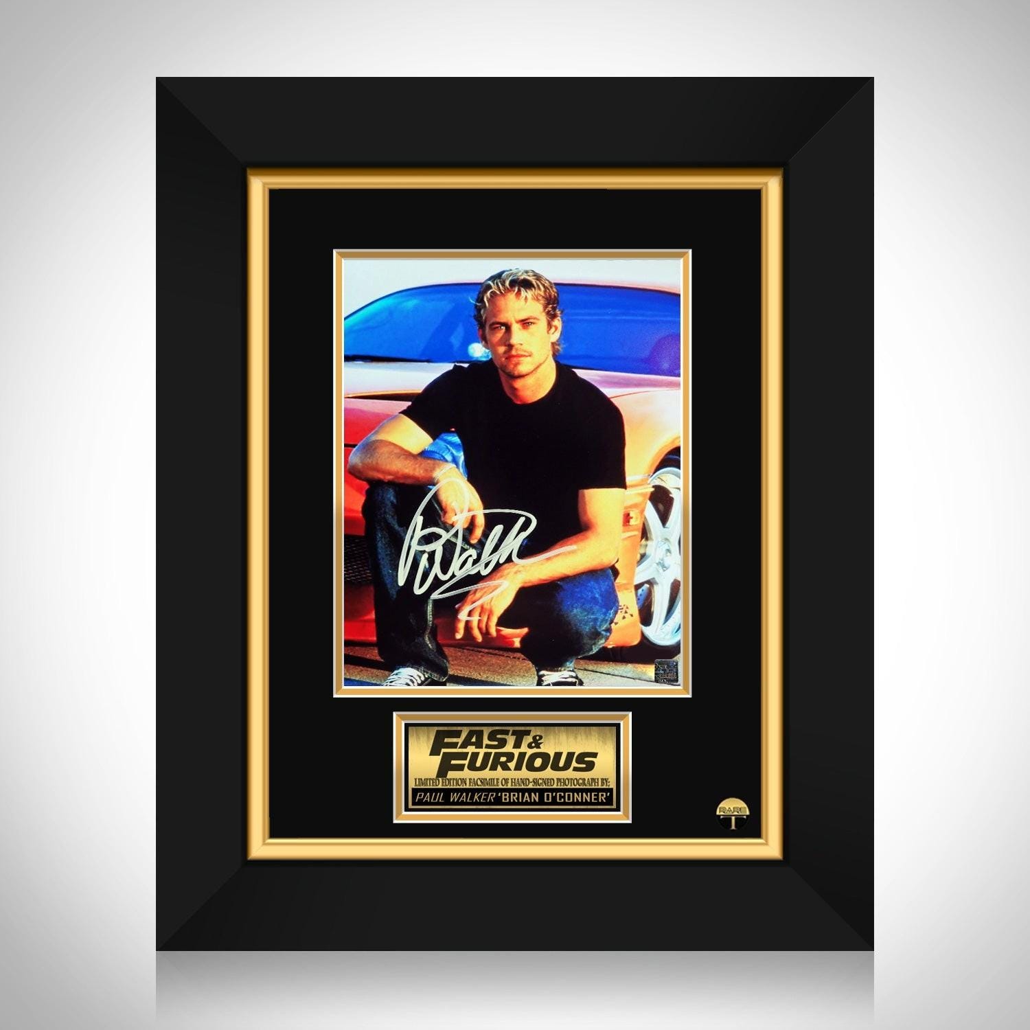 Paul Walker the Fast and the Furious Legend Photo Limited Signature ...