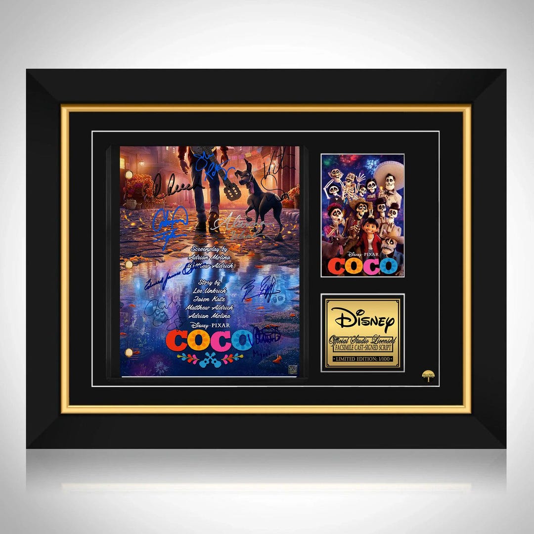 Coco Script Limited Signature Edition Custom Frame - Etsy