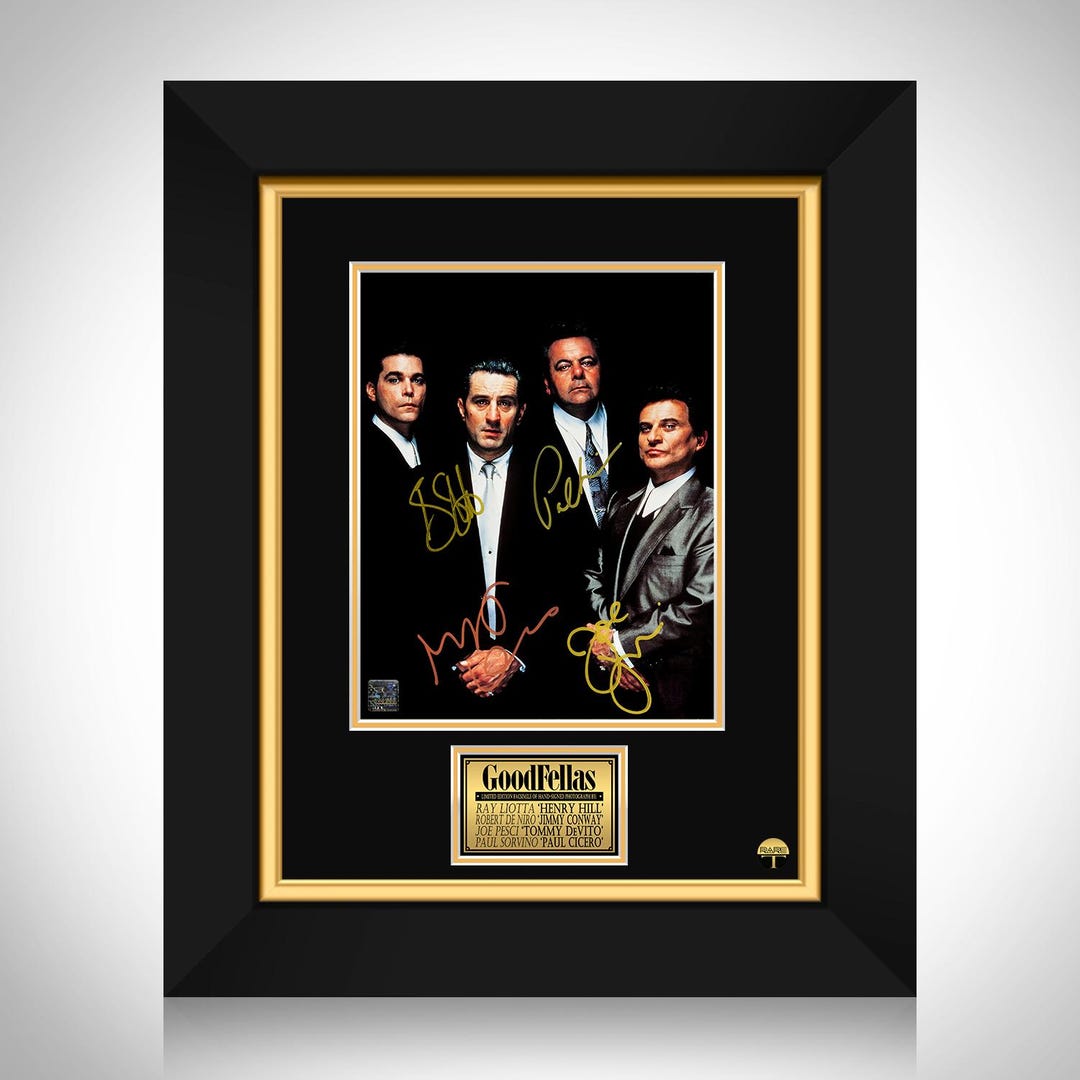 Goodfellas Photo Limited Signature Edition Custom Frame - Etsy
