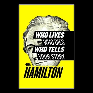 Hamilton Musical Script Limited Signature Edition Custom Frame - Etsy