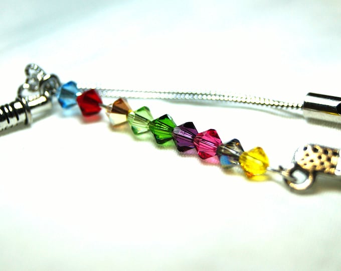 Order of Draw Charm With Hep Syringe and Bandaid 4mm Swarovski - Etsy