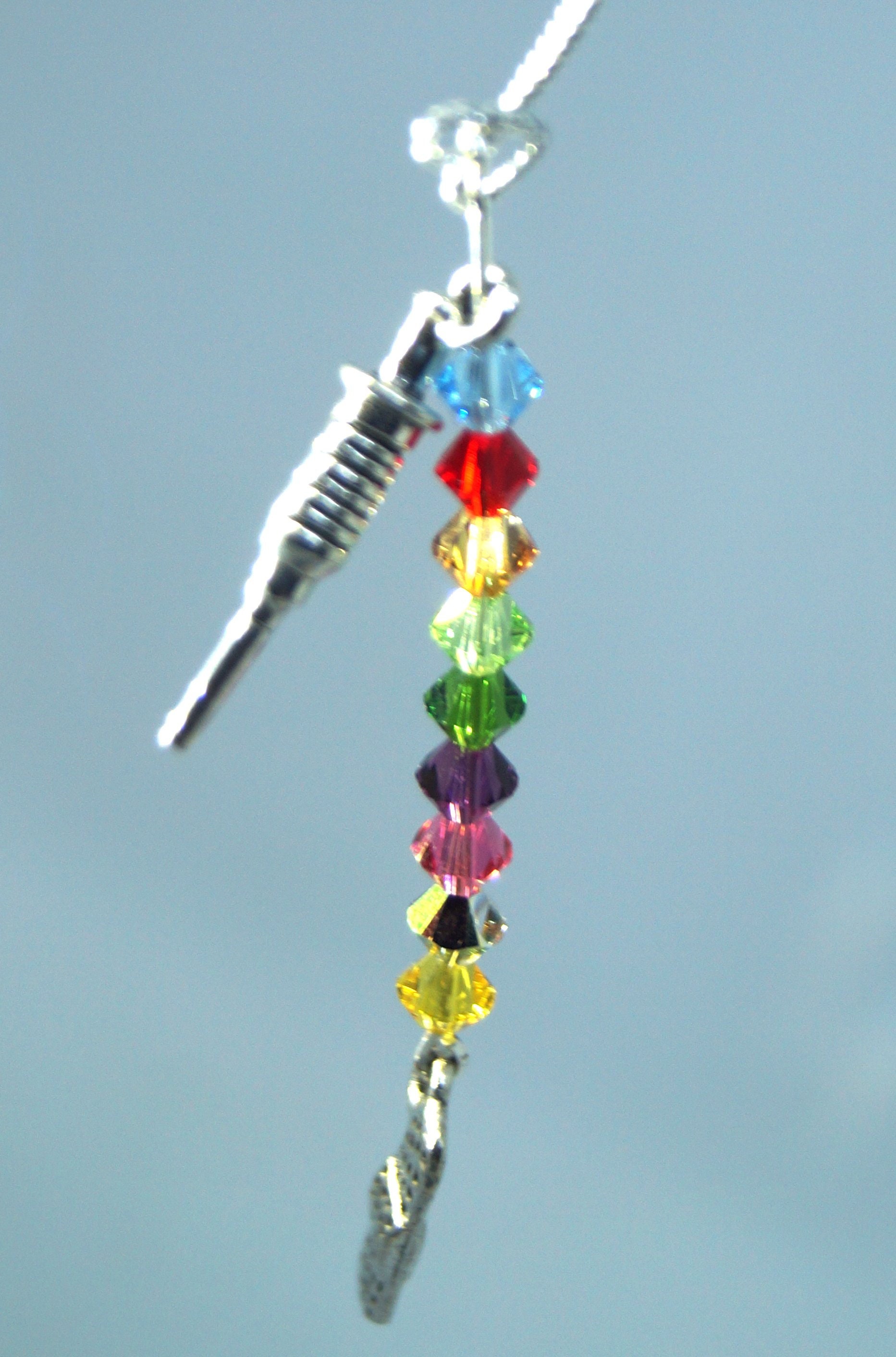 Order of Draw Charm With Hep Syringe and Bandaid 4mm Swarovski - Etsy