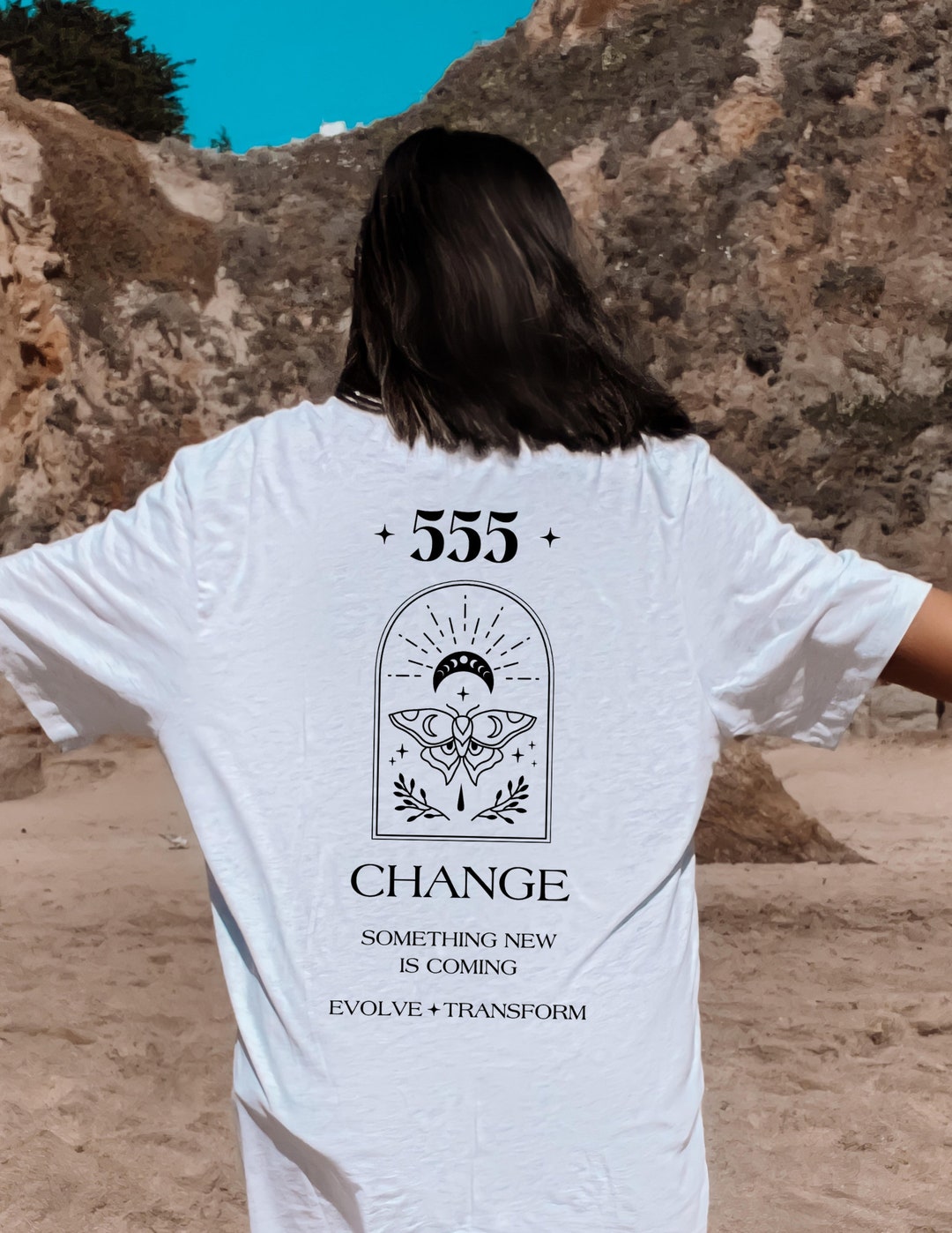 555 Angel Numbers (butterfly) Unisex T-shirt - Etsy