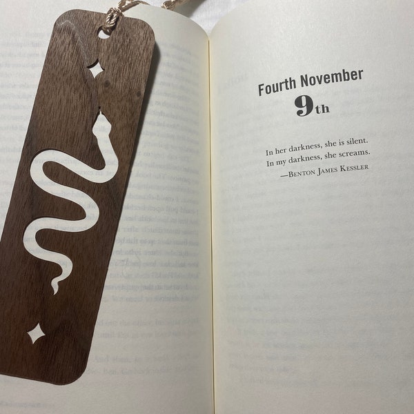 Snake Bookmark - Etsy