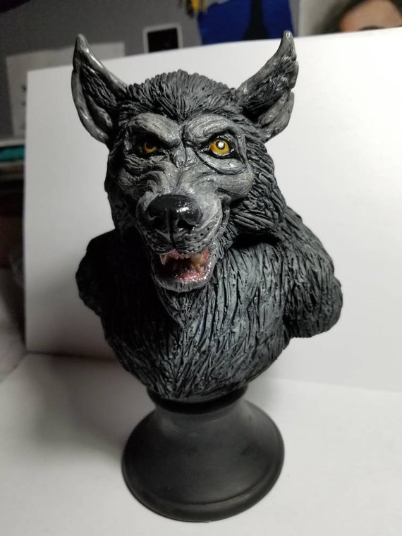 Werewolf bust | Etsy
