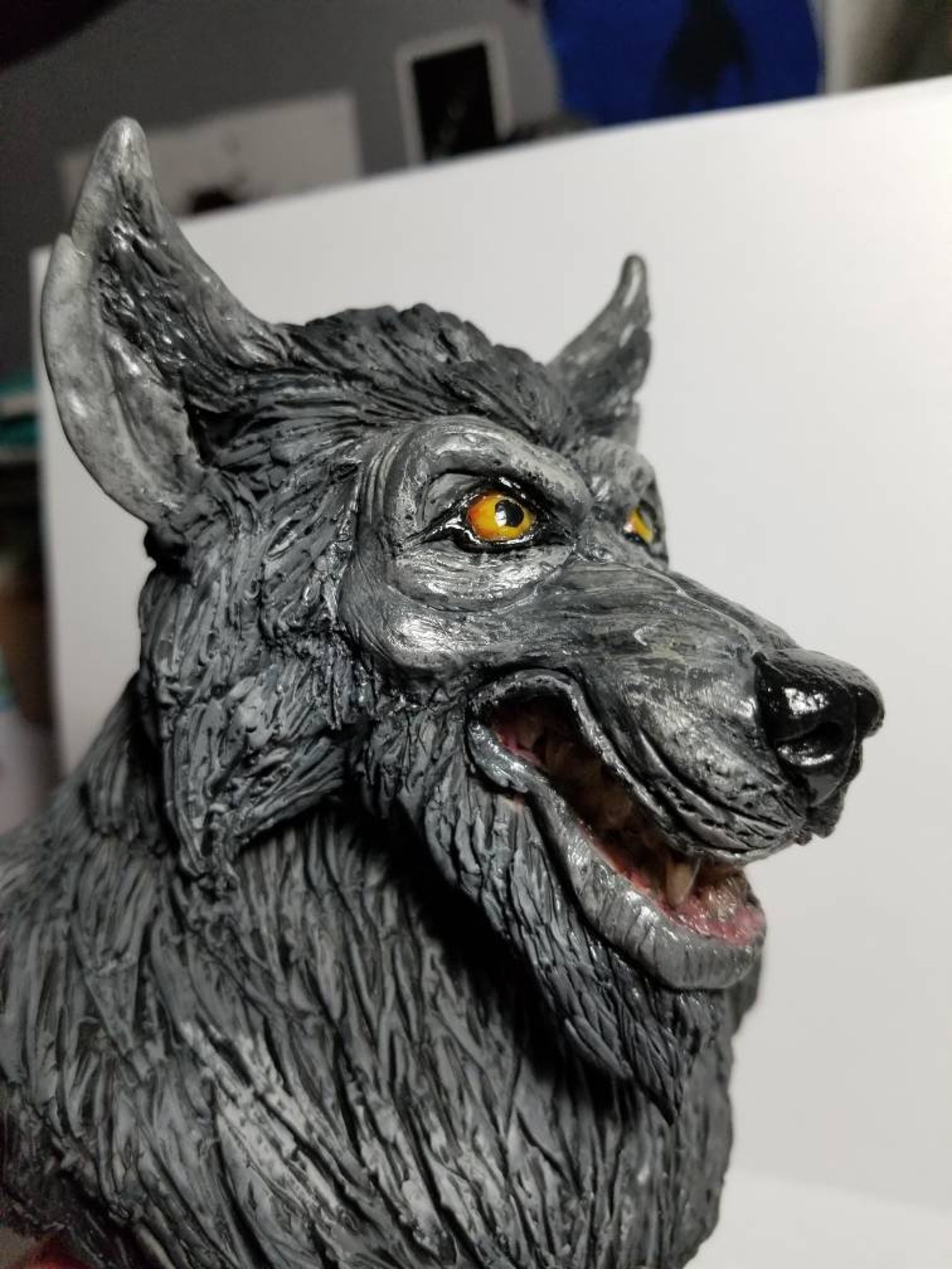 Werewolf Bust - Etsy