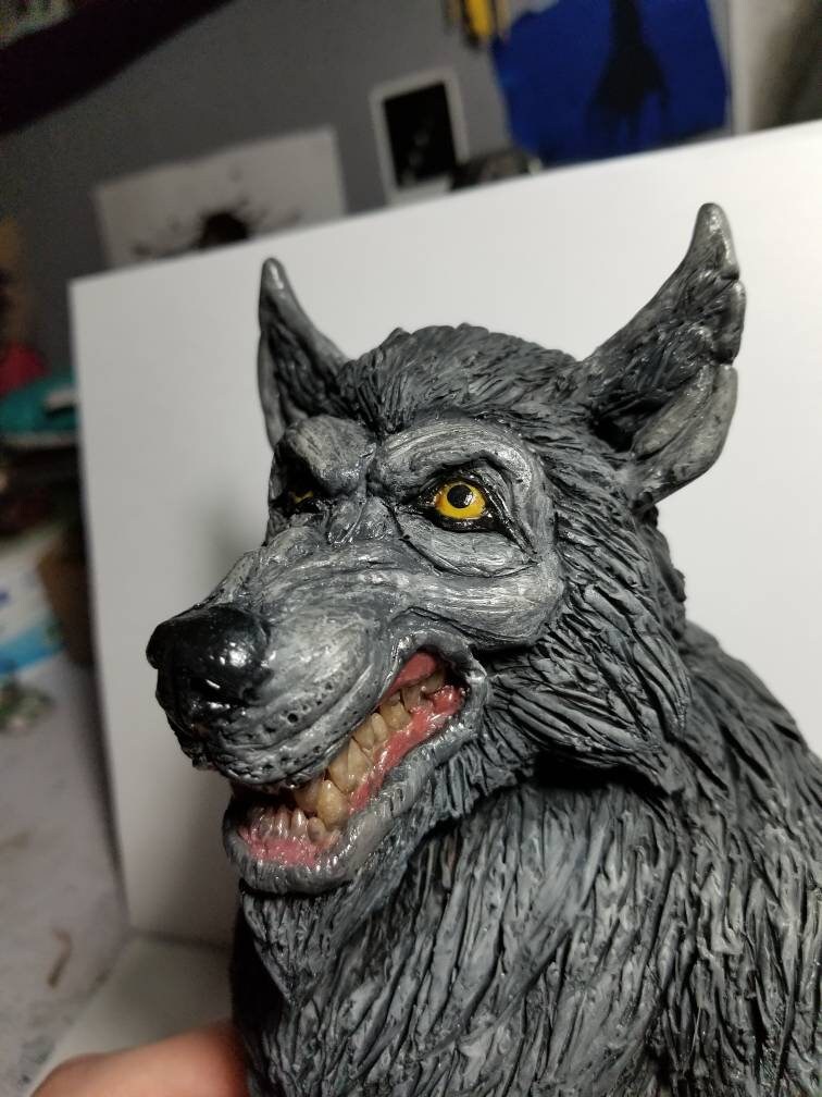 Werewolf bust | Etsy