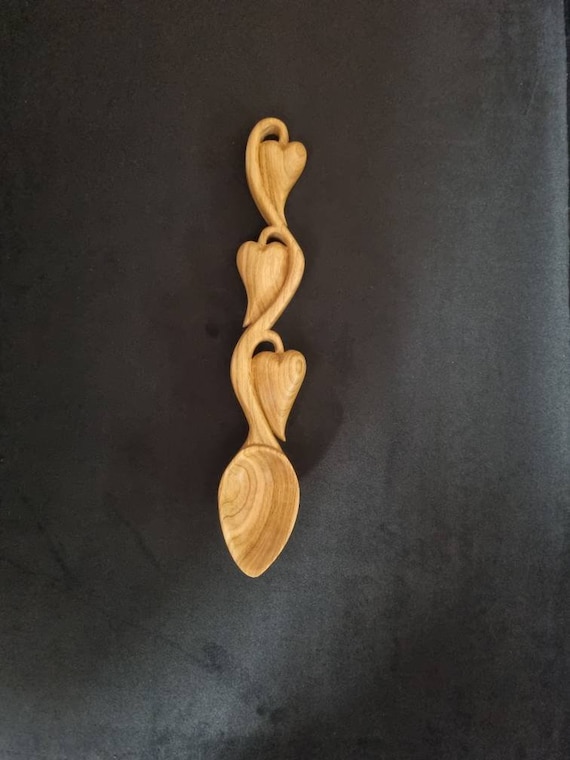 Handmade Welsh Love Spoon No 124 - Etsy