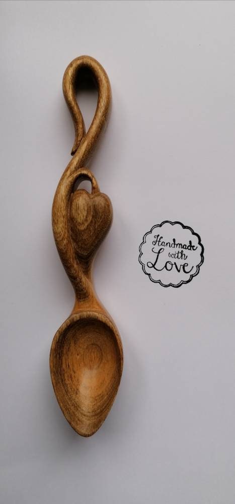 Handmade Welsh Love Spoon No 9 - Etsy