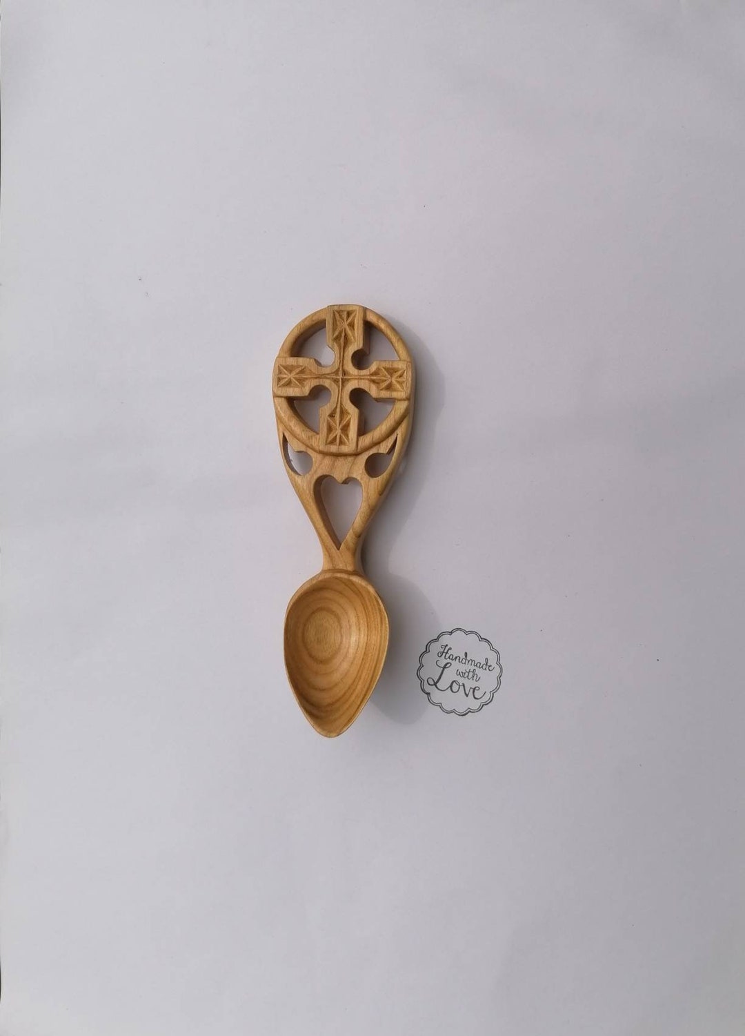 Handmade Welsh Love Spoon No 14 - Etsy