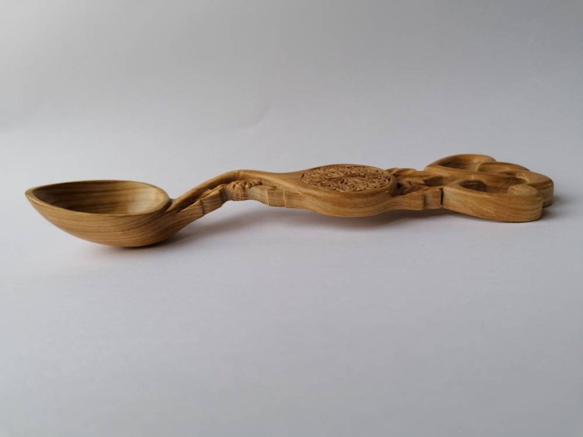 Handmade Welsh Love Spoon No 321 - Etsy