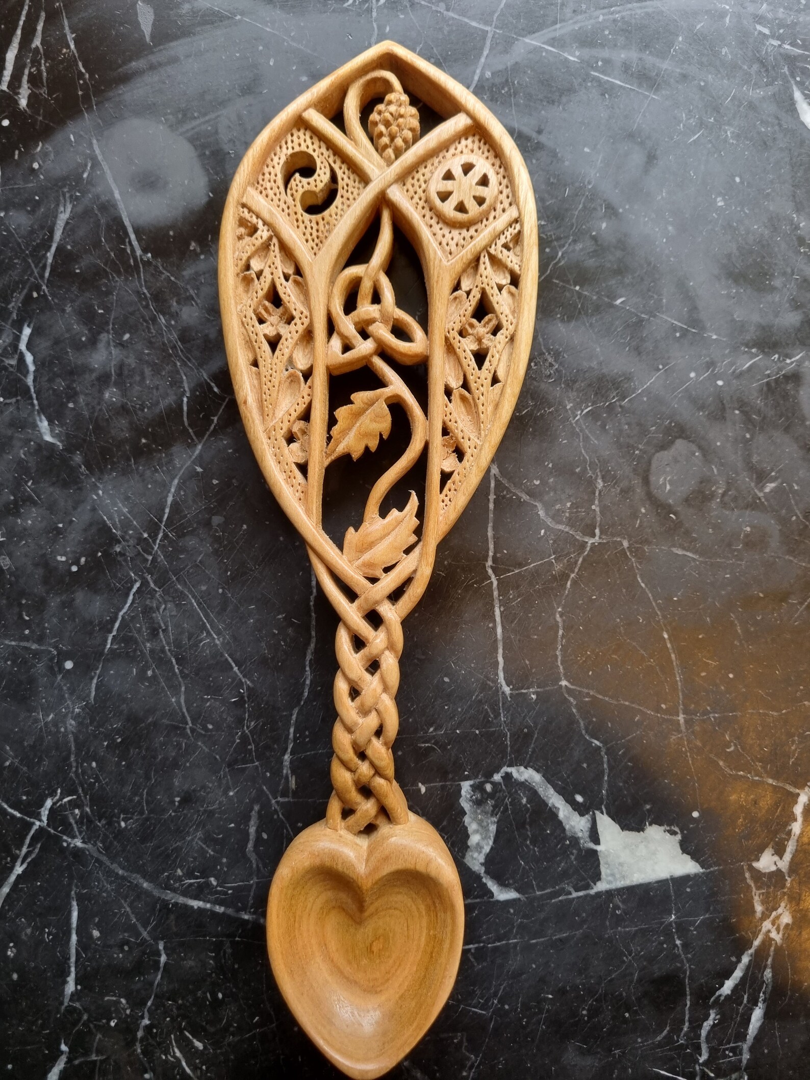Handmade Welsh Love Spoon No 323 - Etsy