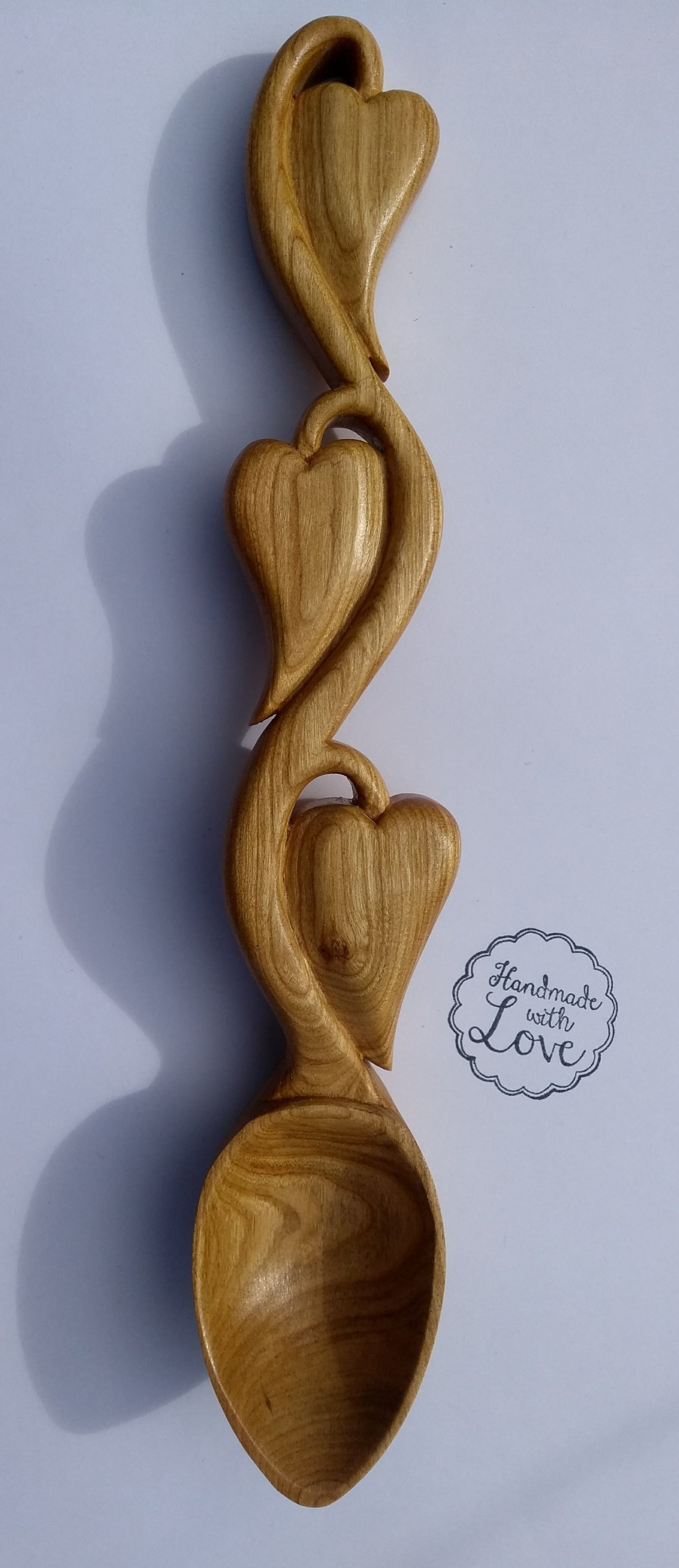 No 124. Handmade Welsh Love Spoon, Made to Order. - Etsy