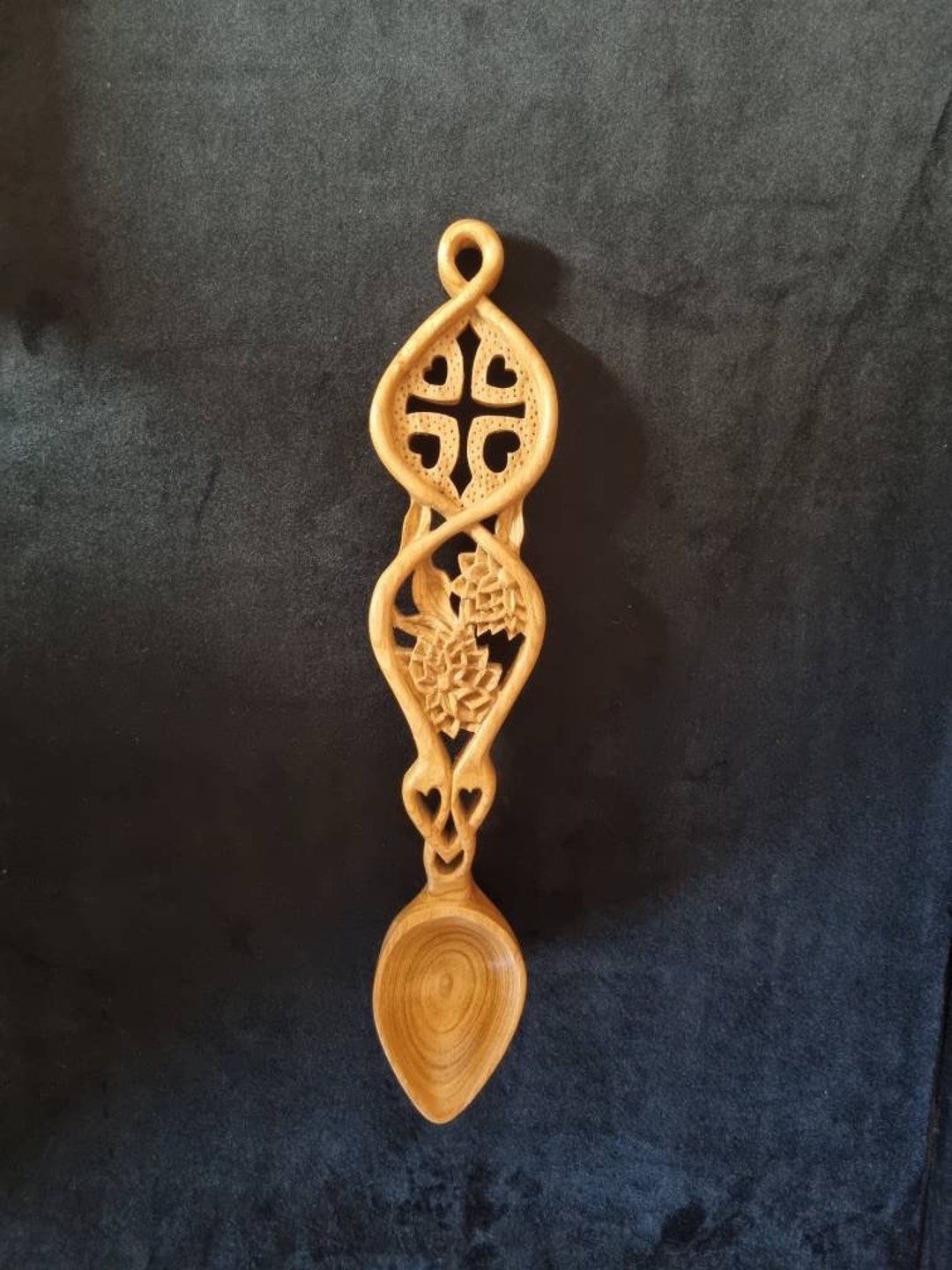 No 228. Handmade Welsh Love Spoon, Made to Order. - Etsy