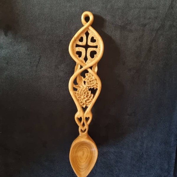 Welsh Love Spoon - Etsy