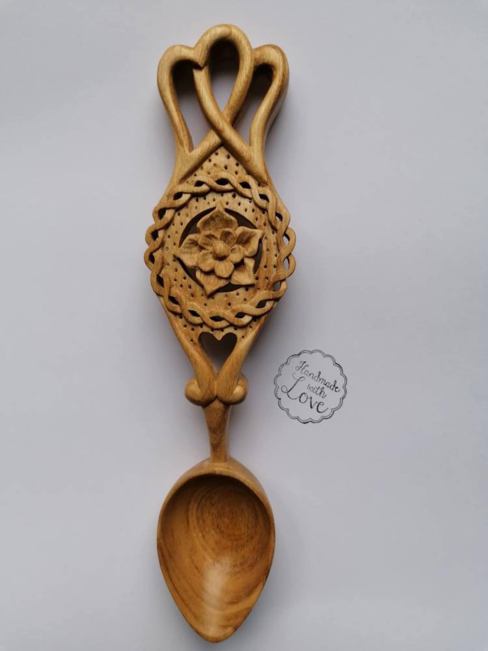 Handmade Welsh Love Spoon No 317 - Etsy