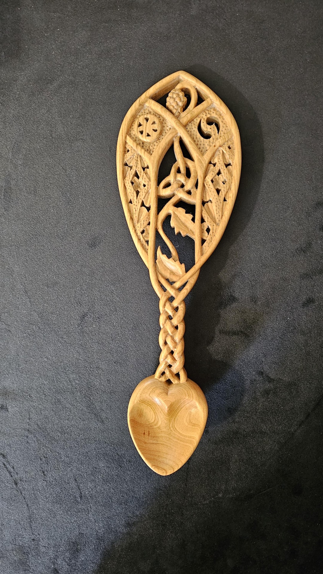 No 323. Handmade Welsh Love Spoon *made to Order* - Etsy