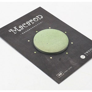 Pastel Macaron Sticky Notes Small Circle Notepads for School - Etsy