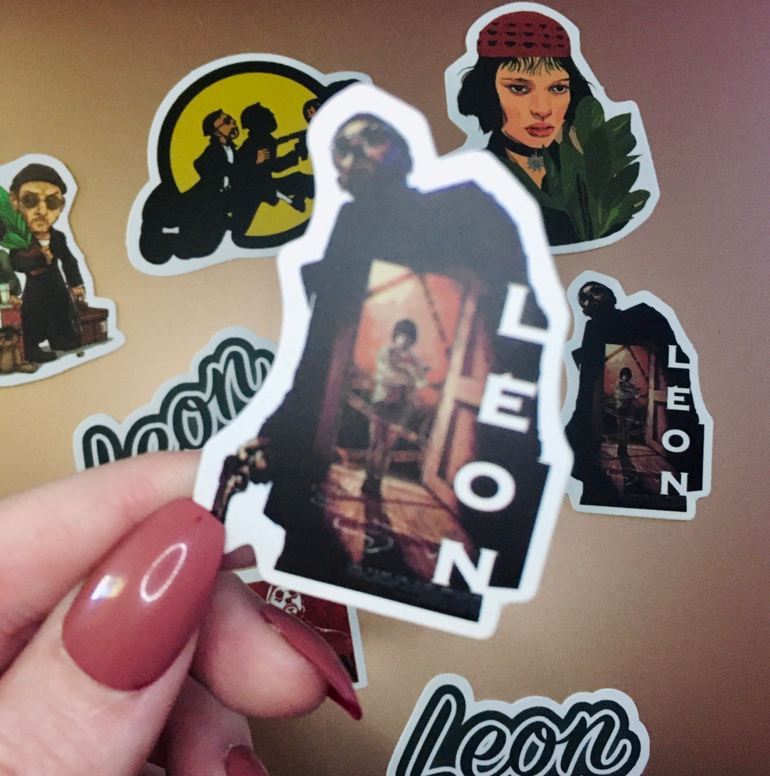Leon Movie Sticker Set 10pcs - Etsy