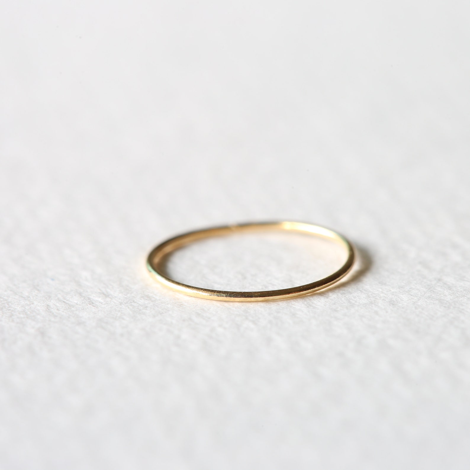 9k Solid Gold 10mm Endless Hoop 22 Gauge Gold Hoop 9K Gold - Etsy