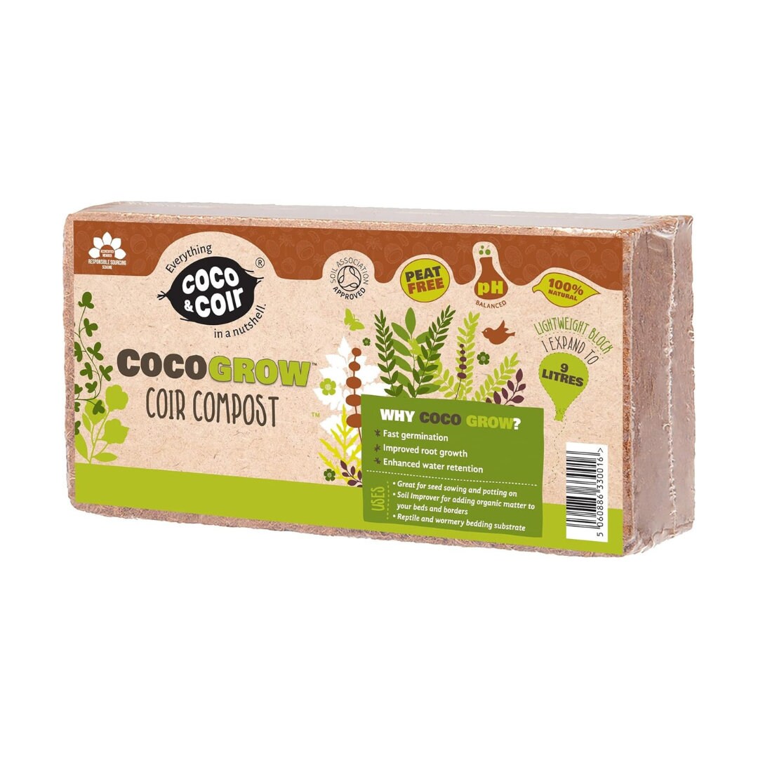Coco & Coir Organic Peat Free Coco Soil Compost. Reptile, Turtle ...