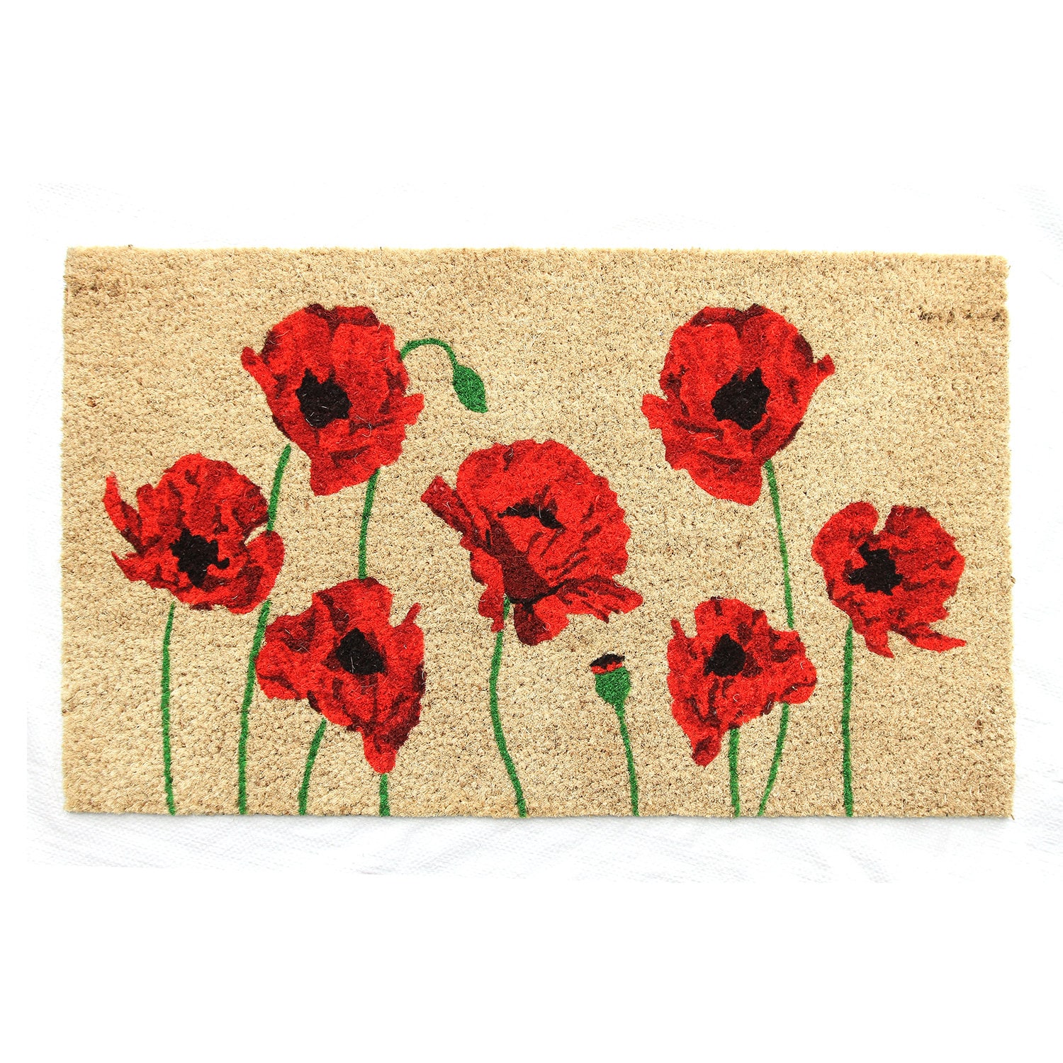 Coco & Coir Door Mats Indoor / Outdoor Non Slip Bold Floral - Etsy UK