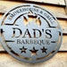 Personalized Metal Grilling Sign - Metal Grill Sign - Metal BBQ Smoker ...