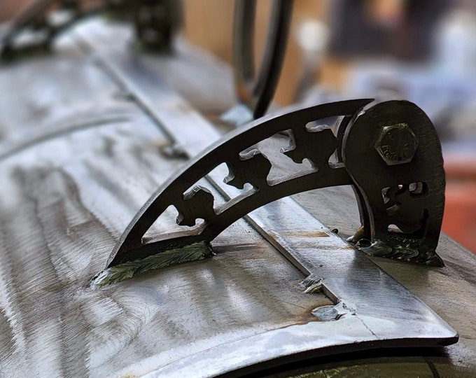 Custom Made Cow Smoker Hinges - U.S.A Made Smoker Hinge - BBQ Smoker ...