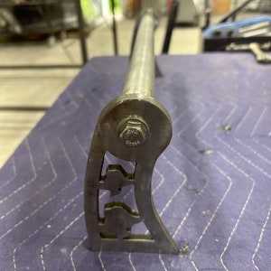 BBQ Smoker Handle - Stainless Steel Pipe Swivel Handle - Weld on Handle ...