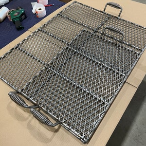 Custom Cooking Grate - Camping Grill - Open Fire Cooking Grate - Camp ...