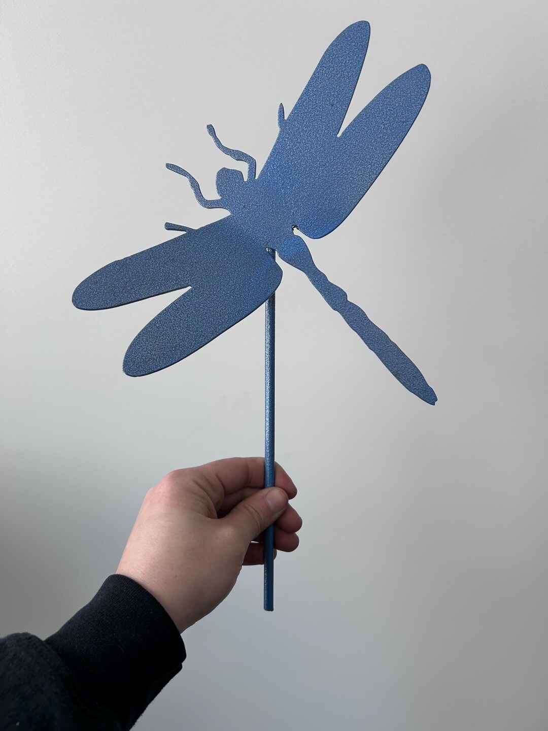 Metal Dragonfly Garden Stake - Dragonfly Yard Art - Metal Dragonfly ...