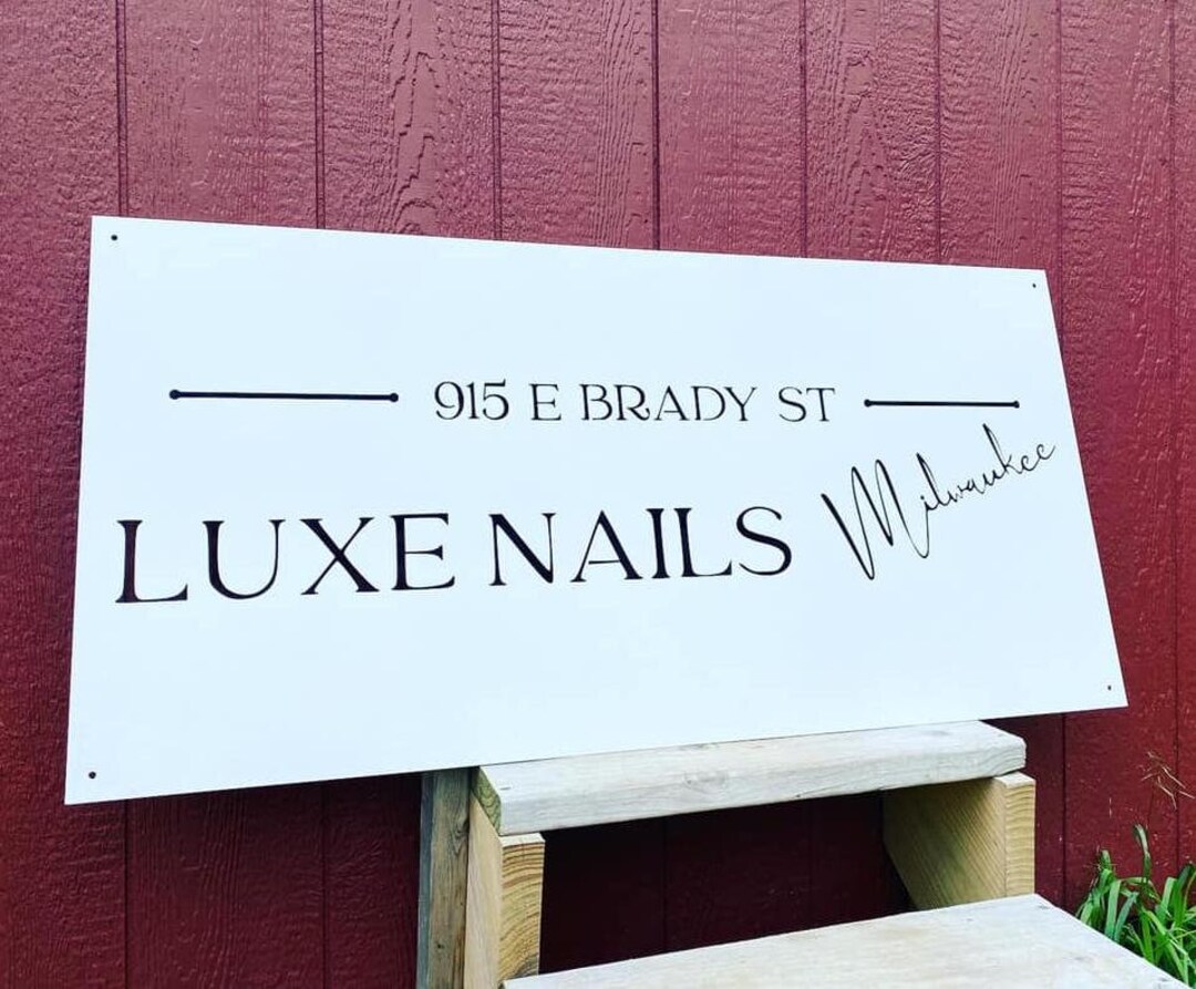 Metal Business Sign - Metal Business Logo Sign - Personalized Metal ...