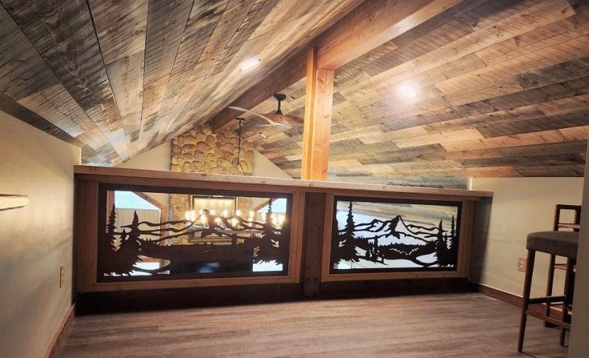 Metal Panel Inserts - Decorative Steel Panel Inserts - Metal Privacy ...